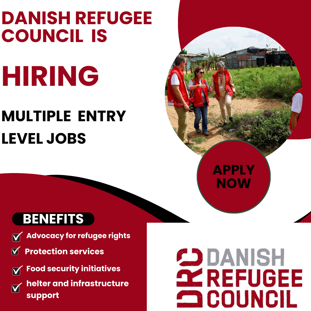 Danish Refugee Council : Great Opportunity For Multiple Entry-Level ...