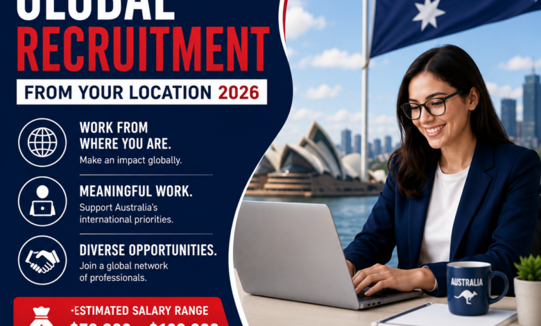 Australian Embassy Global Recruitment From Your Location 2026: Vacancy ...