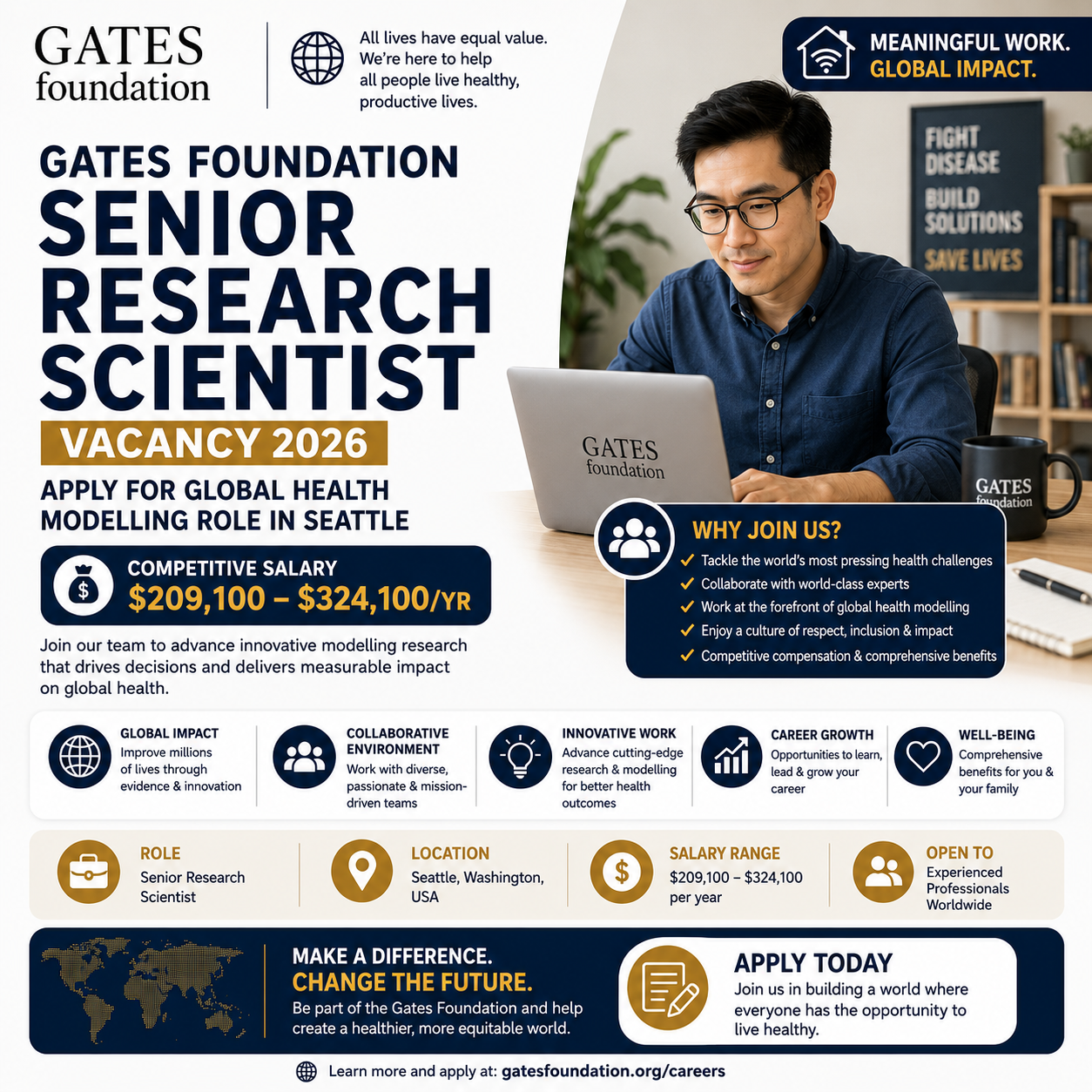 Gates Foundation Senior Research Scientist Vacancy 2026: Apply for ...