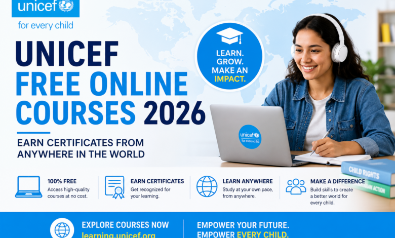 UNICEF Free Online Courses 2026: Earn Certificates from Anywhere in the ...