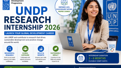 UNDP Research Internship 2026: Launch Your Global Development Career ...